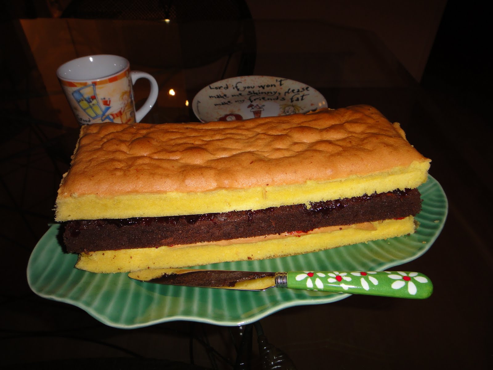 Ledya's Kitchenette: Indonesian Traditional Cake - Lapis Surabaya