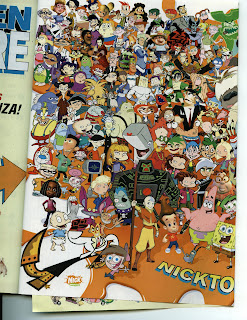 John P.'s blog: Nicktoons trivia and poster with all characters