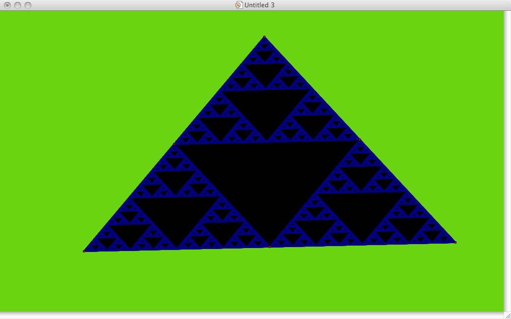Nature of Patterns in Patterns of Nature: Day 3: Sierpinski Triangle ...