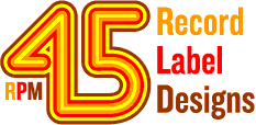 Spyder's Random Things: 45 RPM Record Label Designs