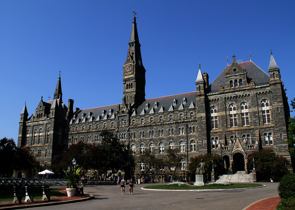 One Photograph a Day: Healy Hall