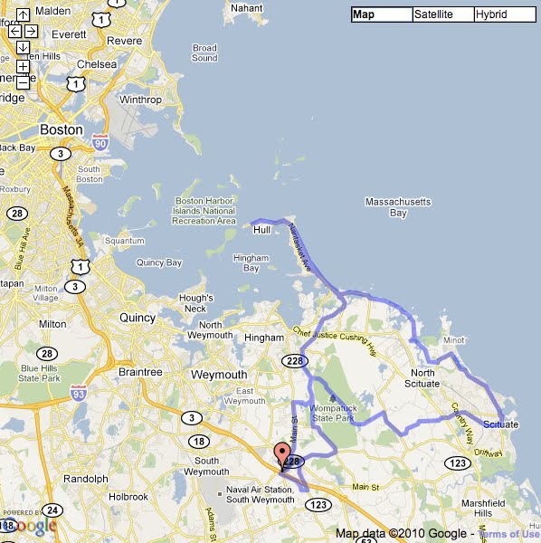Boston Bicycle: The South Shore Coastal Loop, or To Atlantic City and Back