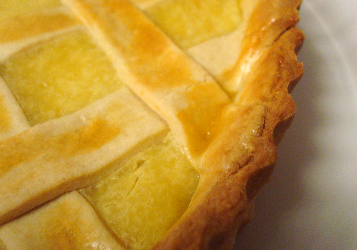 Wilde in the Kitchen: White Chocolate Pastry Cream Crostata