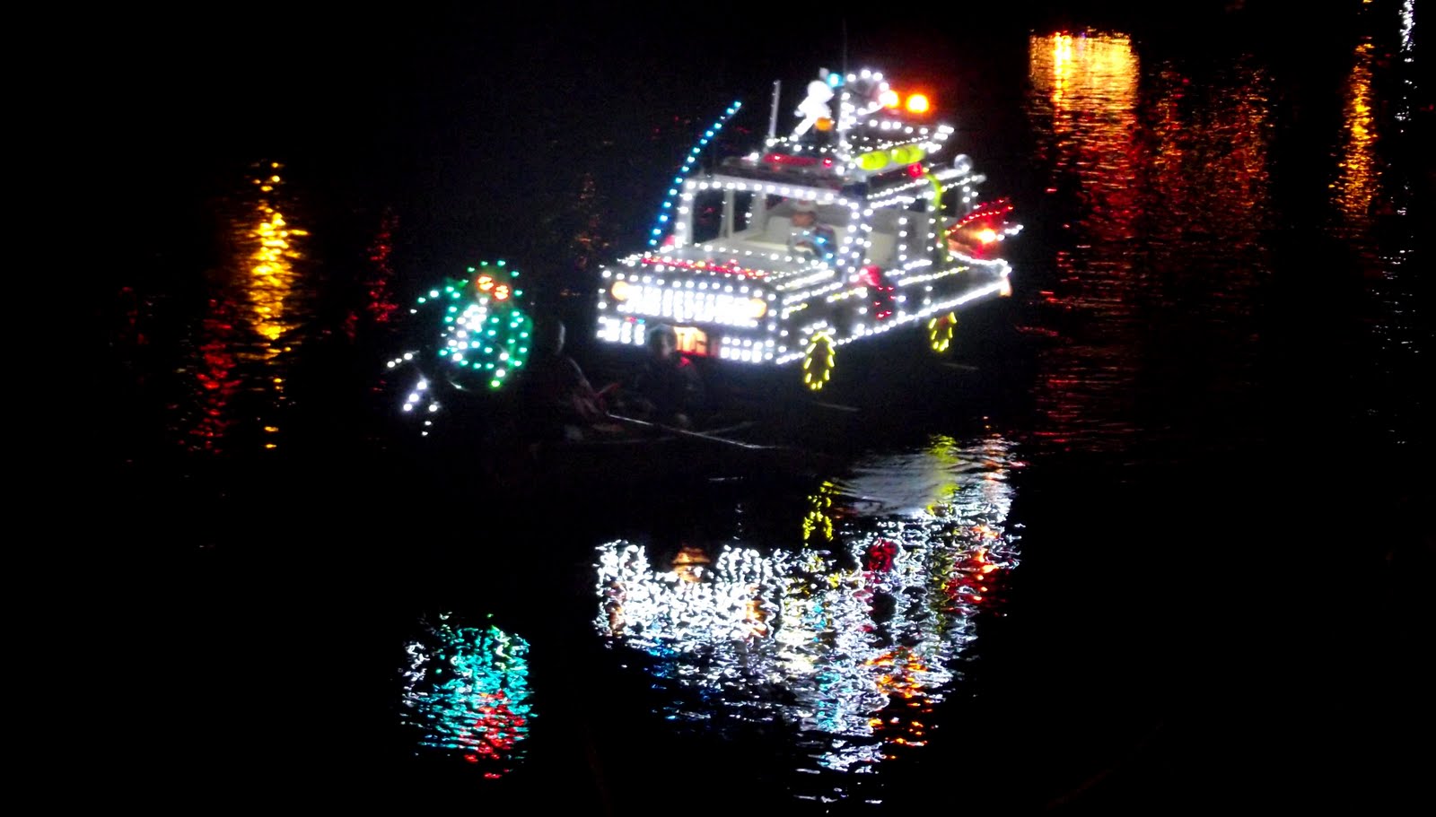 Matlock Bath Illuminated Boats