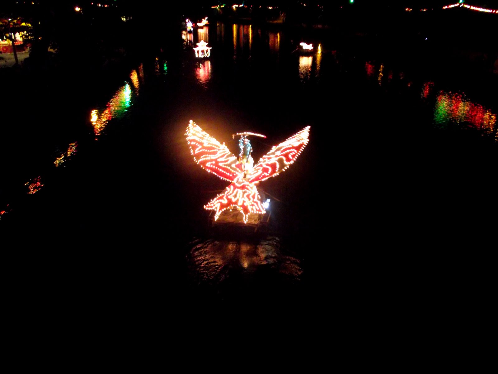 Matlock Bath Illuminated Boats