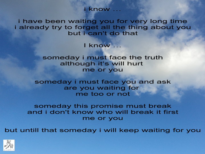 Blue Sky Poetry: Someday