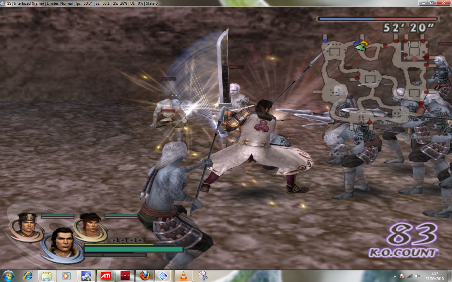 Emulator PS2: Warriors Orochi 2 (Playable)