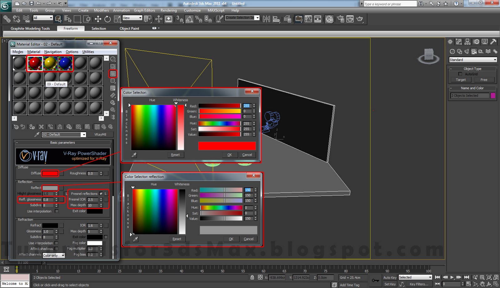 Vray 3ds max material tutorial - santalod
