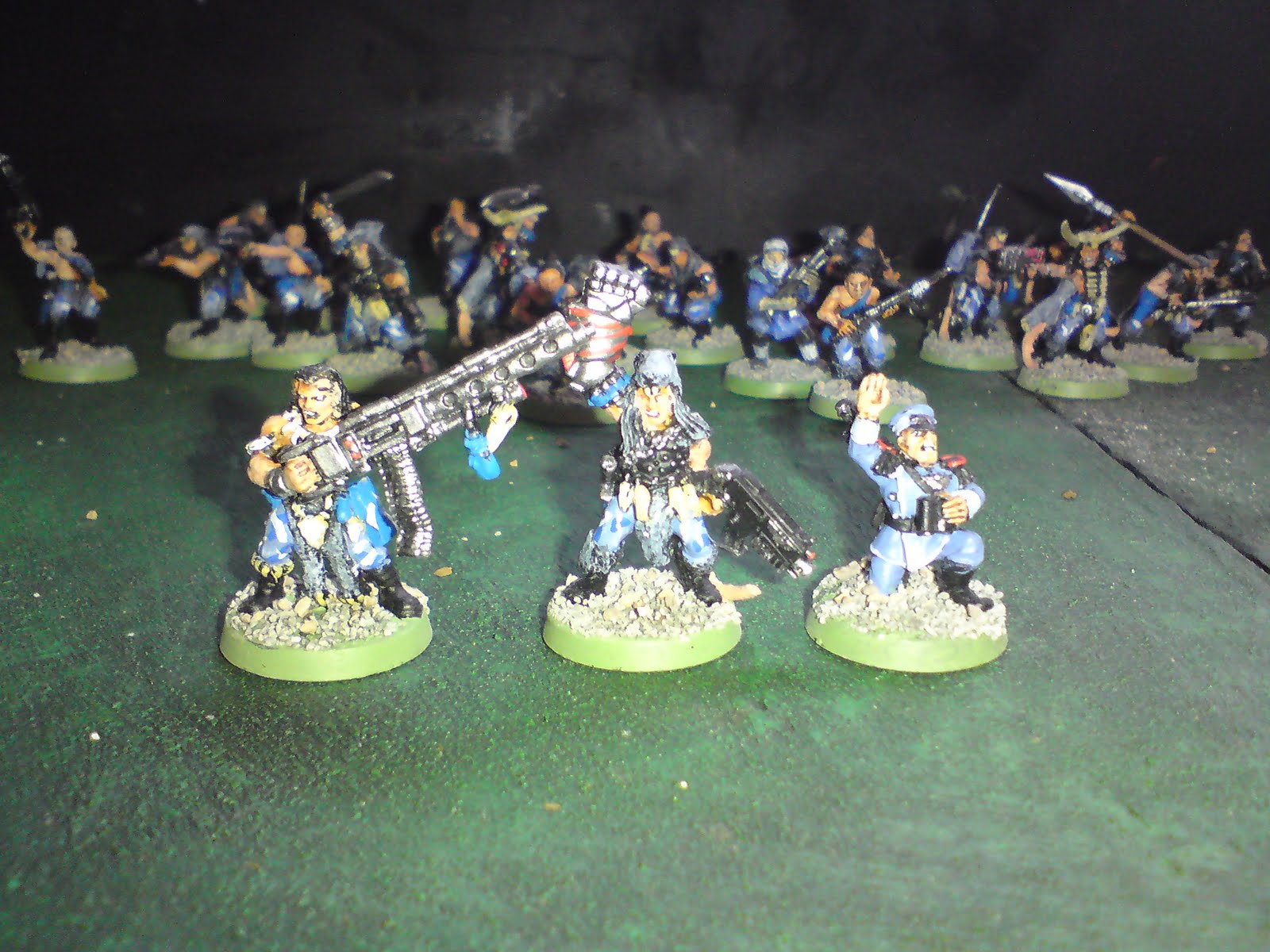 Musings of the Mentalist: Guard Showcase- The Necromundan "Ash Rats"