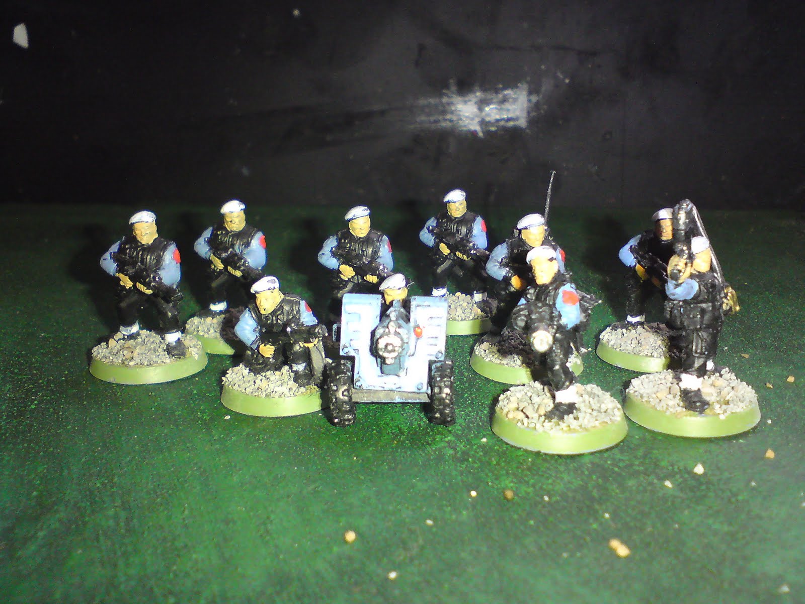 Musings of the Mentalist: Guard Showcase- The Necromundan "Ash Rats"