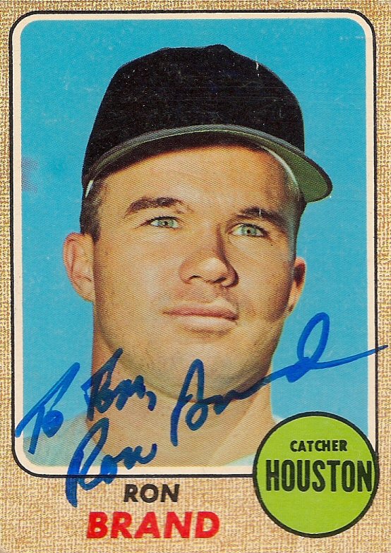 Astros Baseball Cards: Ron Brand