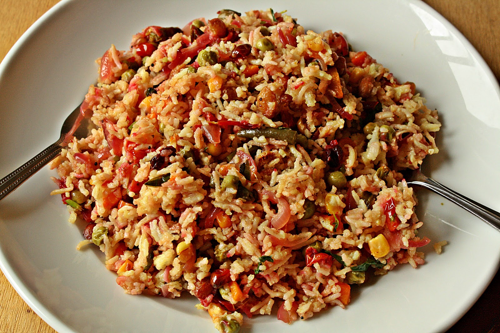 Versatile Vegetarian Kitchen: Cranberry Rice - Another Version