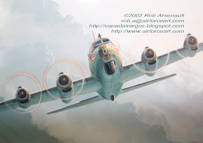 Canadair CP-107 "Argus" Maritime Patrol Aircraft: Argus 20733 Early RCAF