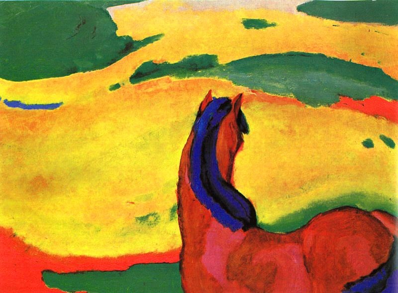 Safari Nocturno: FRANZ MARC. NO SÓLO UN CAMBIO DE ESTILO.