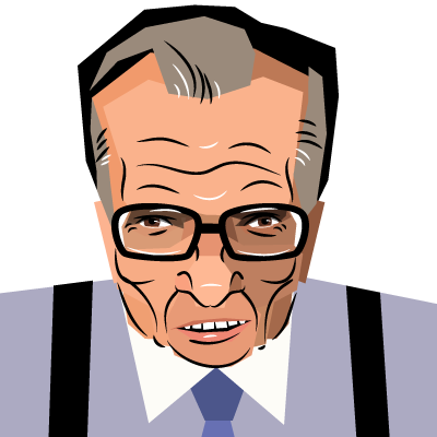 Chris Seddon :: Illustrator :: Blog: Larry King