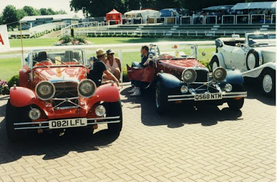 Jaguar SS 100 - I wish: Carisma Club at Sandown Park?