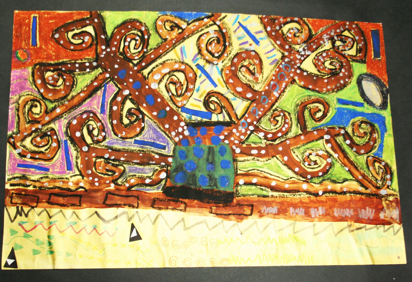 smART Class: Gustav Klimt Trees