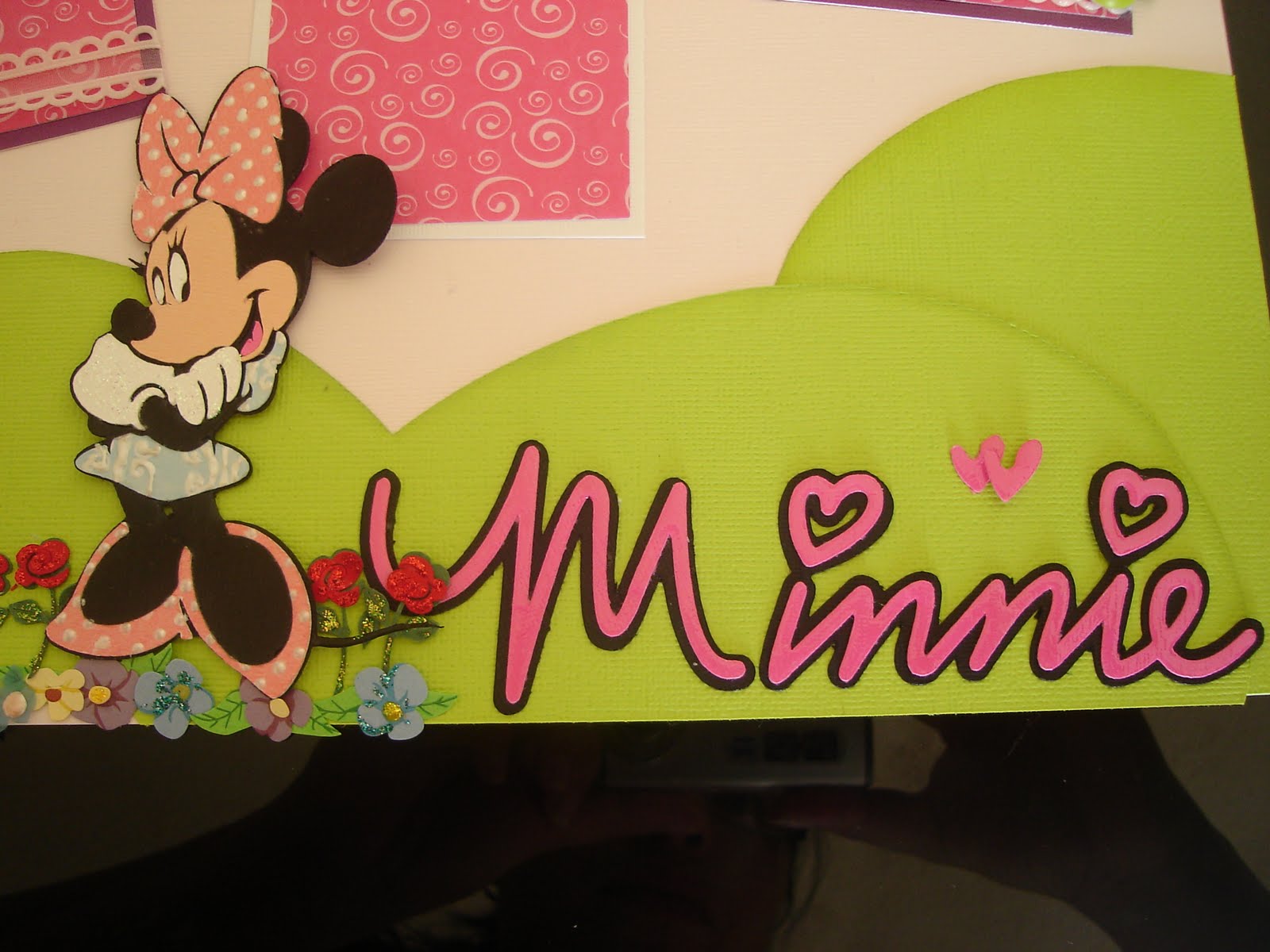 KA LITTLE SCRAP CORNER: Minnie Mouse Layout