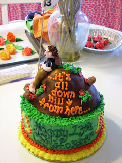 Leah's Sweet Treats: Christopher's 13th Birthday Cake