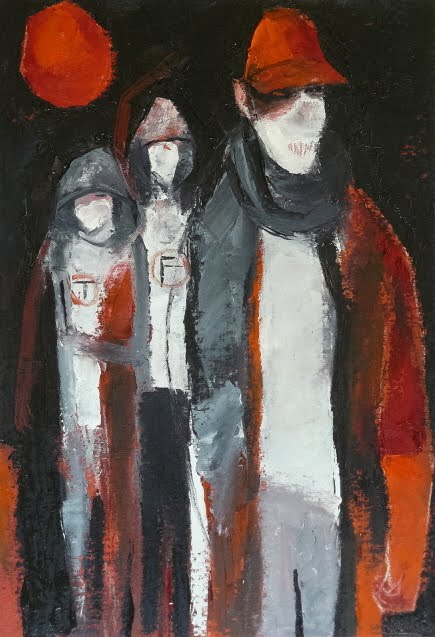 Semi-Abstract Figurative Painting