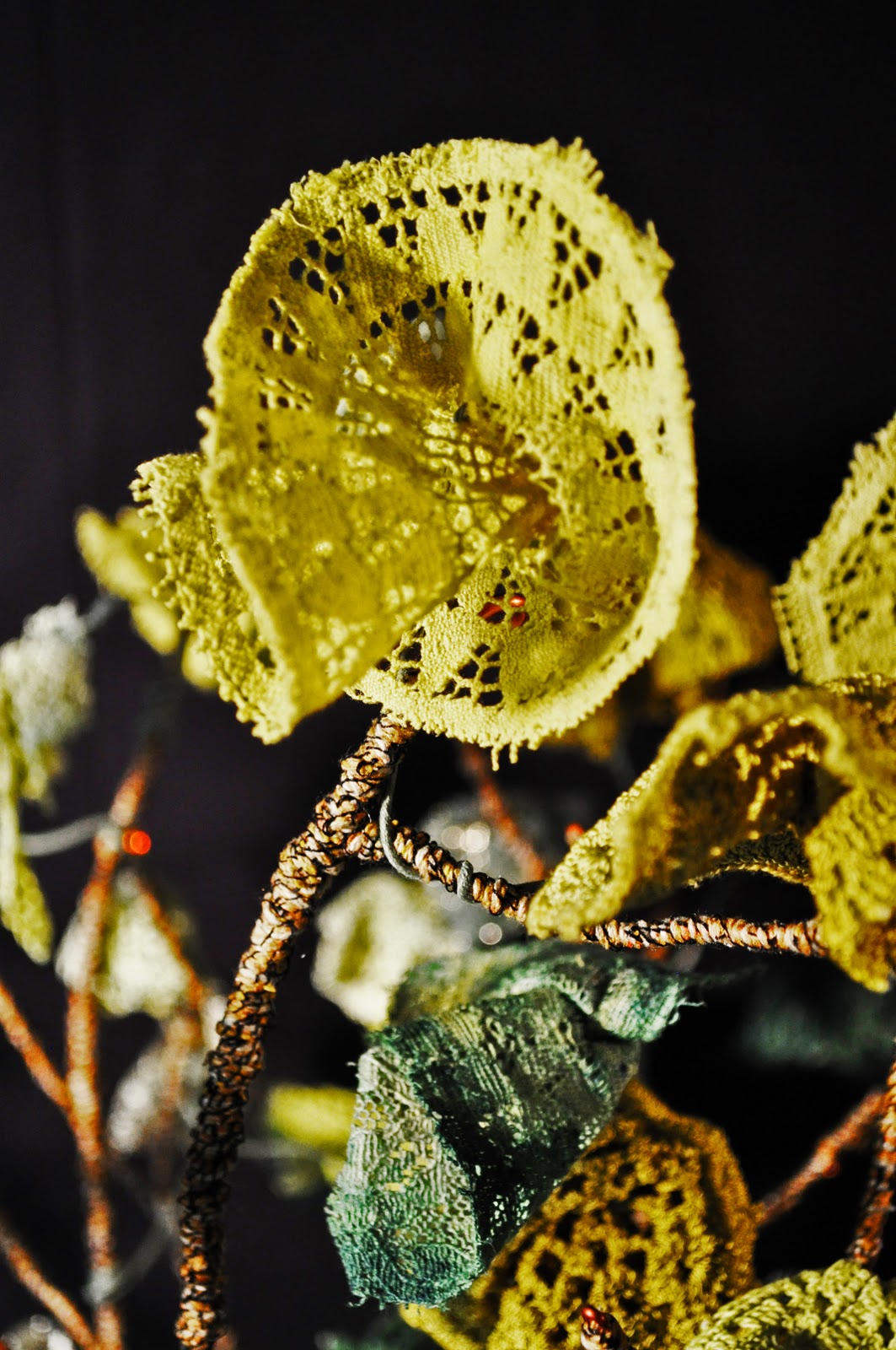 Free Spirit Art Studio: 3Dimensional Fiber Art Trees