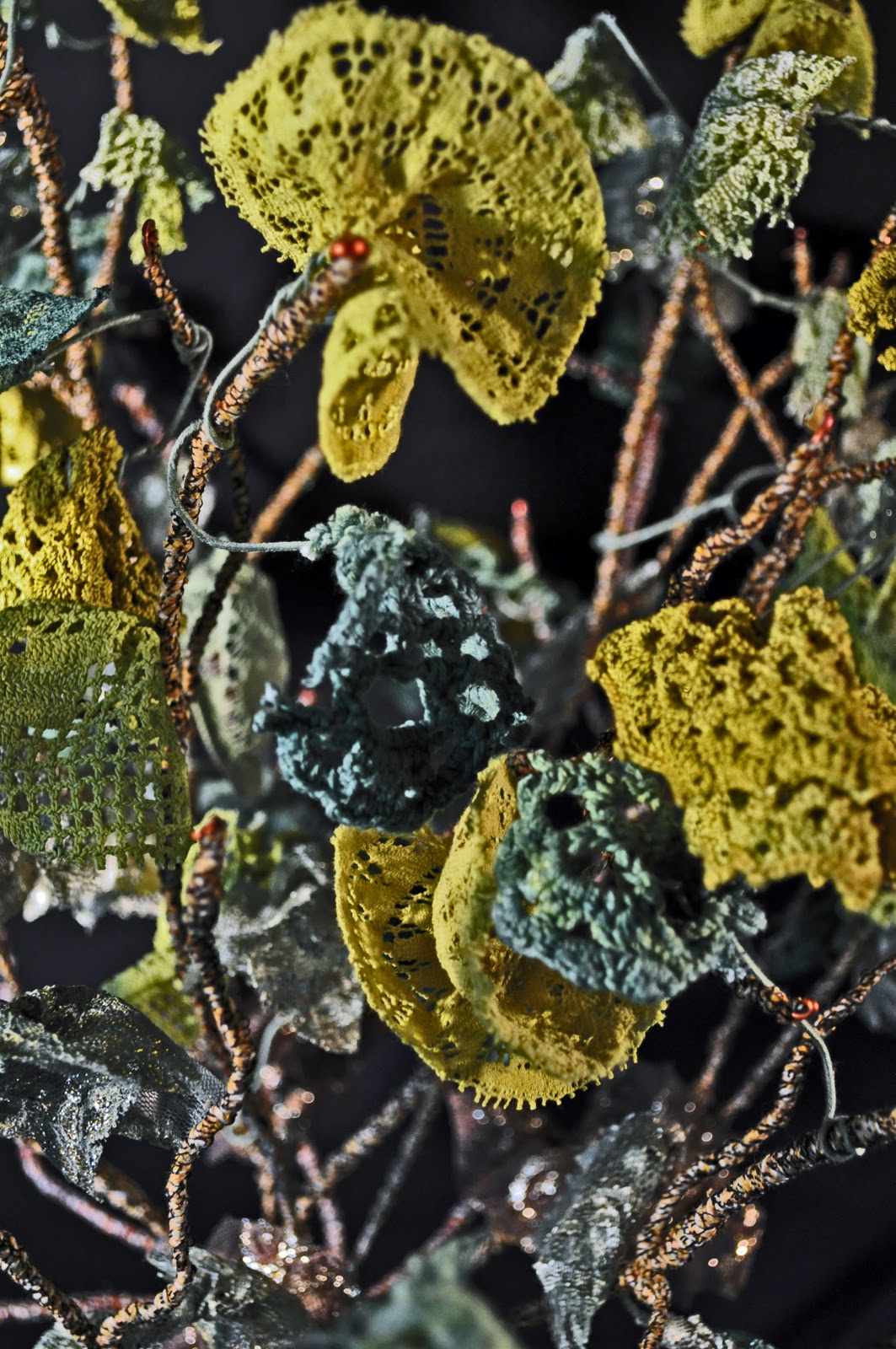 Free Spirit Art Studio: 3Dimensional Fiber Art Trees