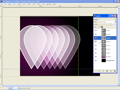 PA BLOG: Gimp Cool Shapes Effect Tutorial