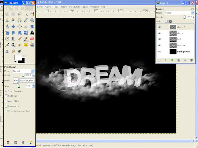 PA BLOG: Gimp Tutorial: Experiment on 3D Text Effect in Gimp