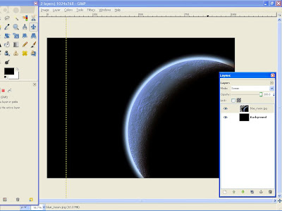 PA BLOG: Beautiful Planet Effect in Gimp Tutorial