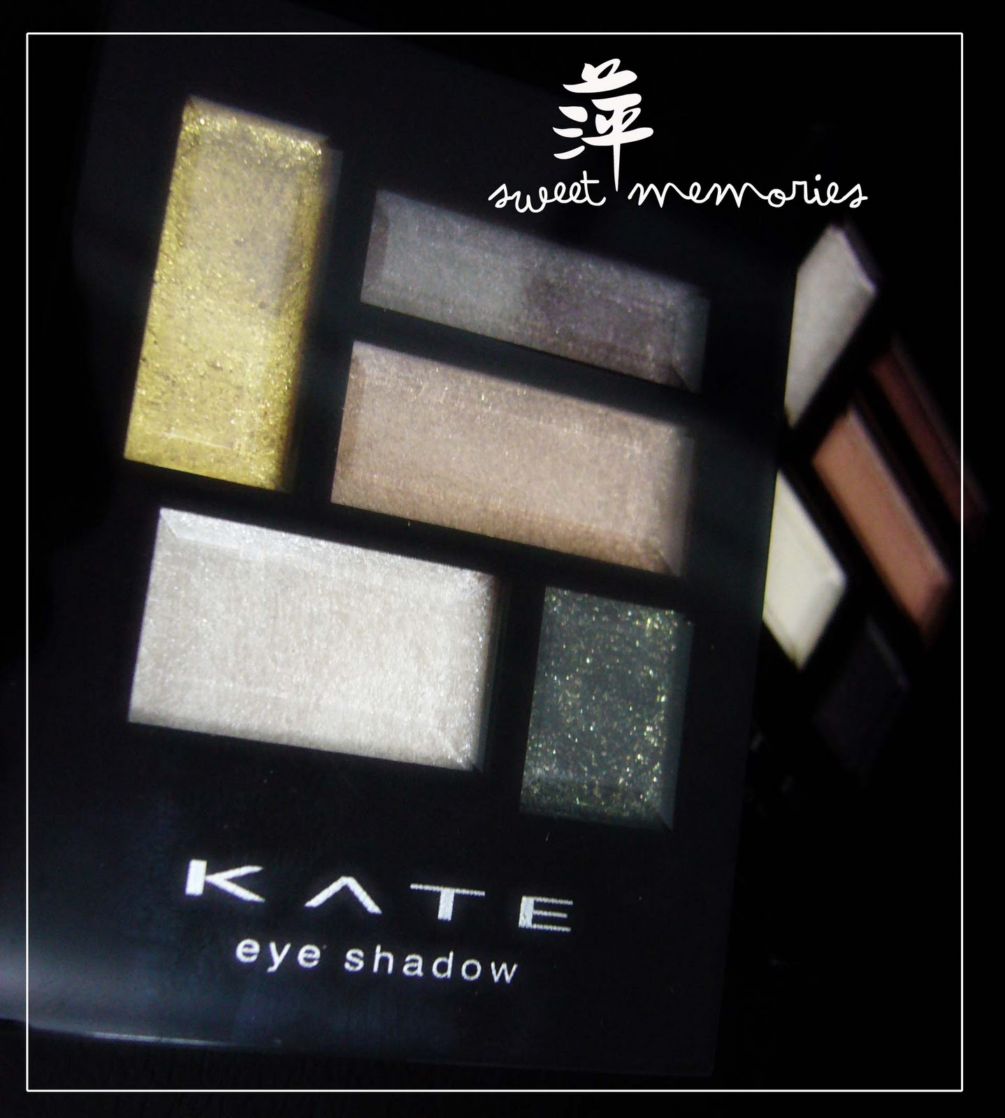 ping sweet memories: KATE eye shadow