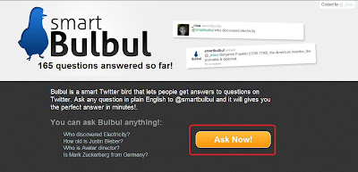 Bulbul ~ Pregúntale algo y te responde por Twitter ~ Curioseando
