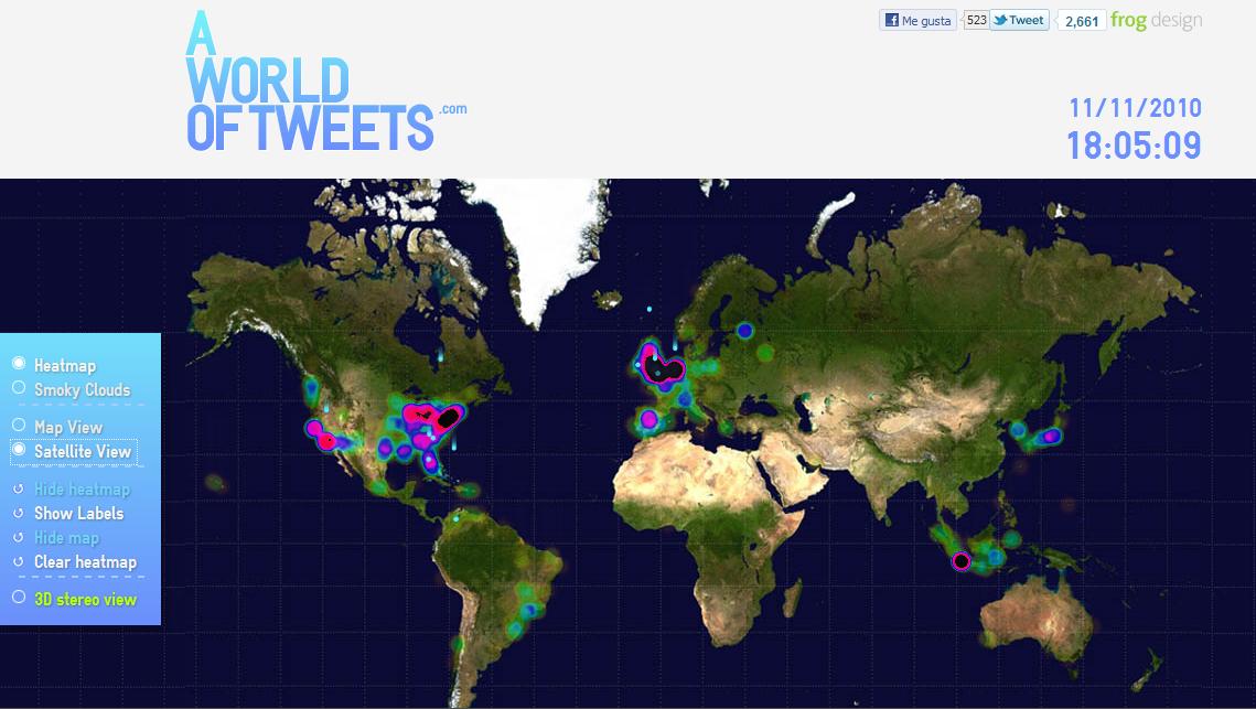A world of tweets ~ Los tweets en el mundo ~ Curioseando