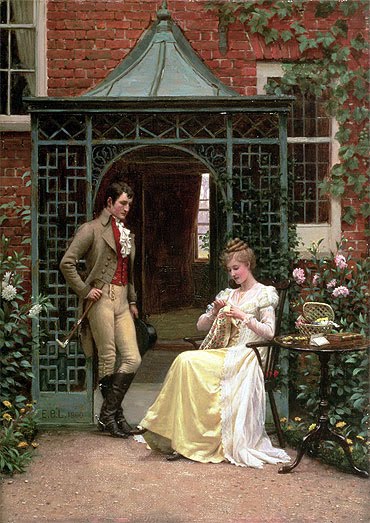 Home Living: Edmund B. Leighton: A Brush With Refinement