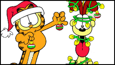 Christmas Wallpapers: Christmas Garfield Wallpapers, Garfield And Oddie ...