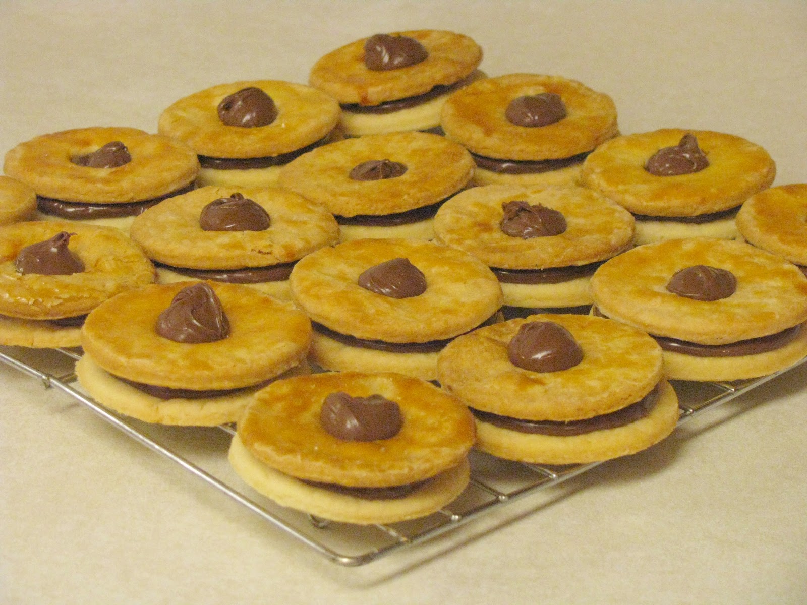 Nutella Cookie Rings