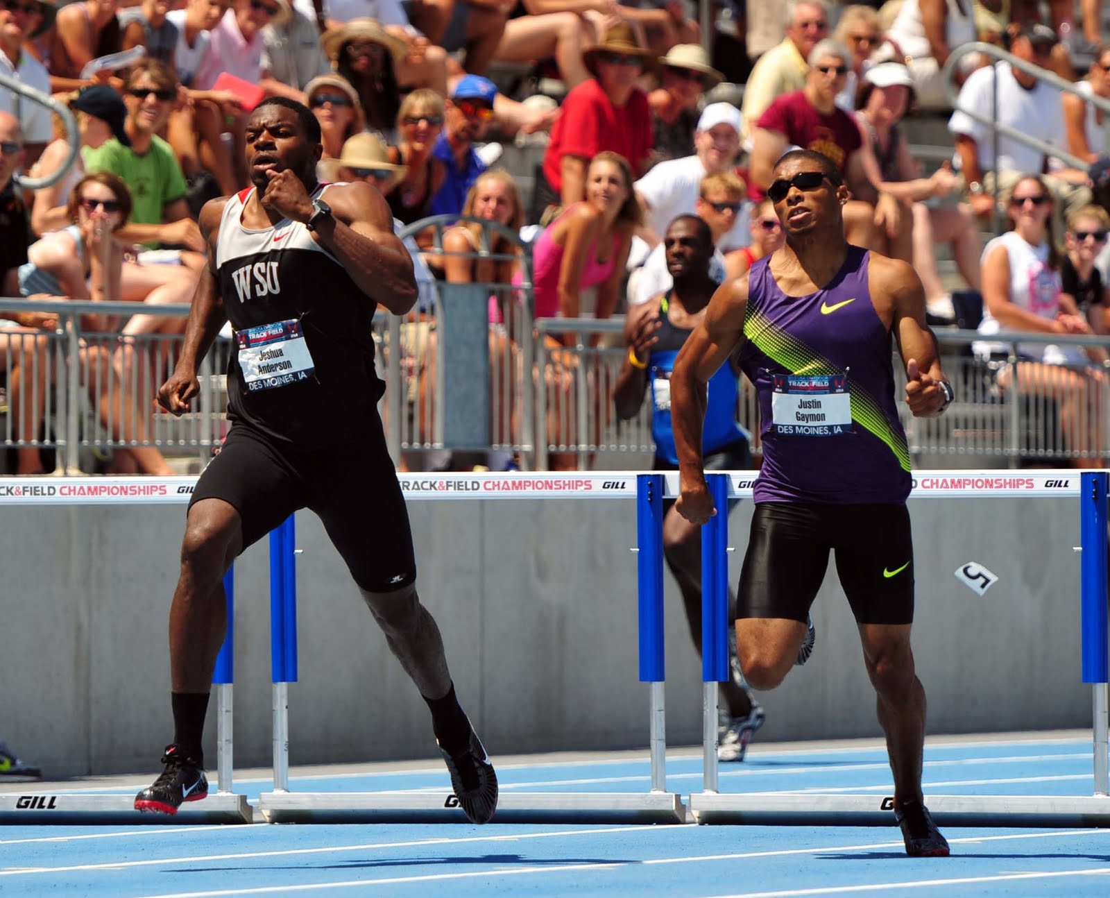 Jeshua Anderson gets fifth in 400h at USA nationals; Ginnie Powell ...