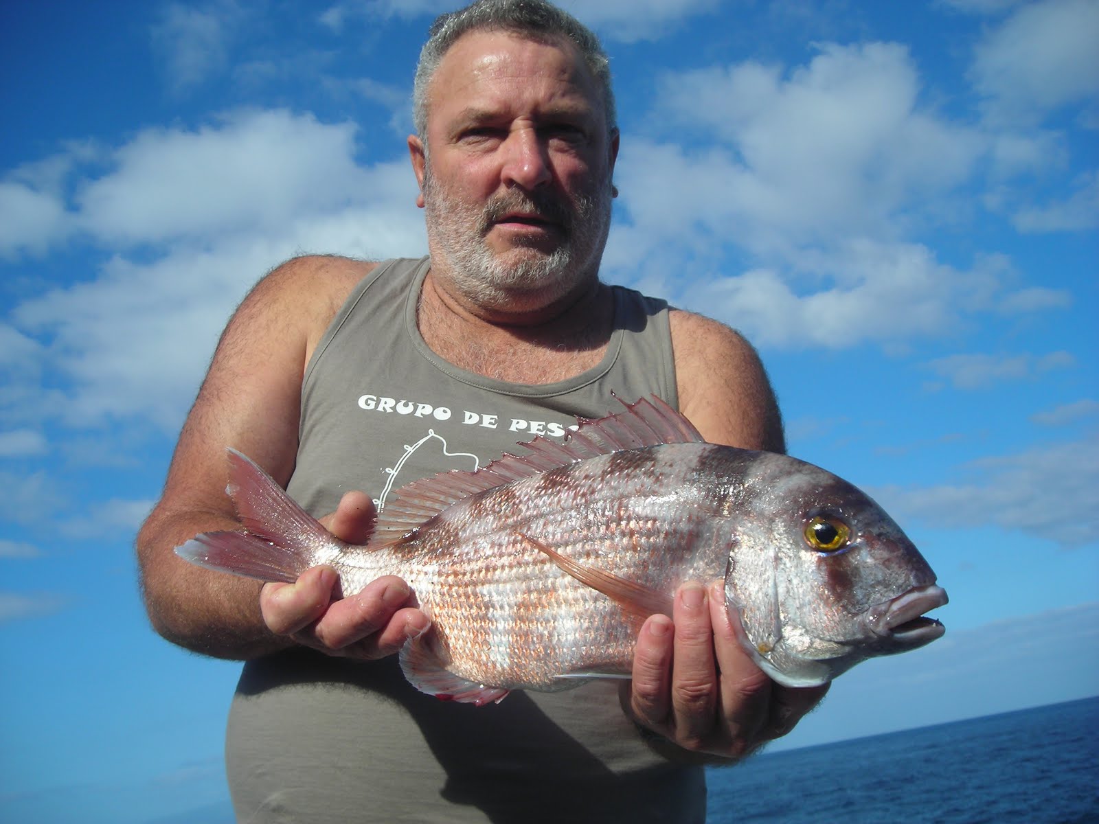 DIAS DE PESCA...!: La buena racha de Juan (BOCINEGRO o PARGO, Pagrus ...