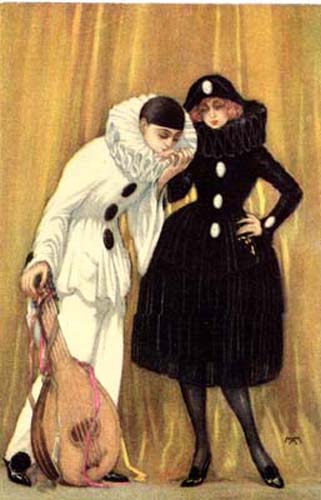 Adventures in Mattressland: pierrot & pierrette