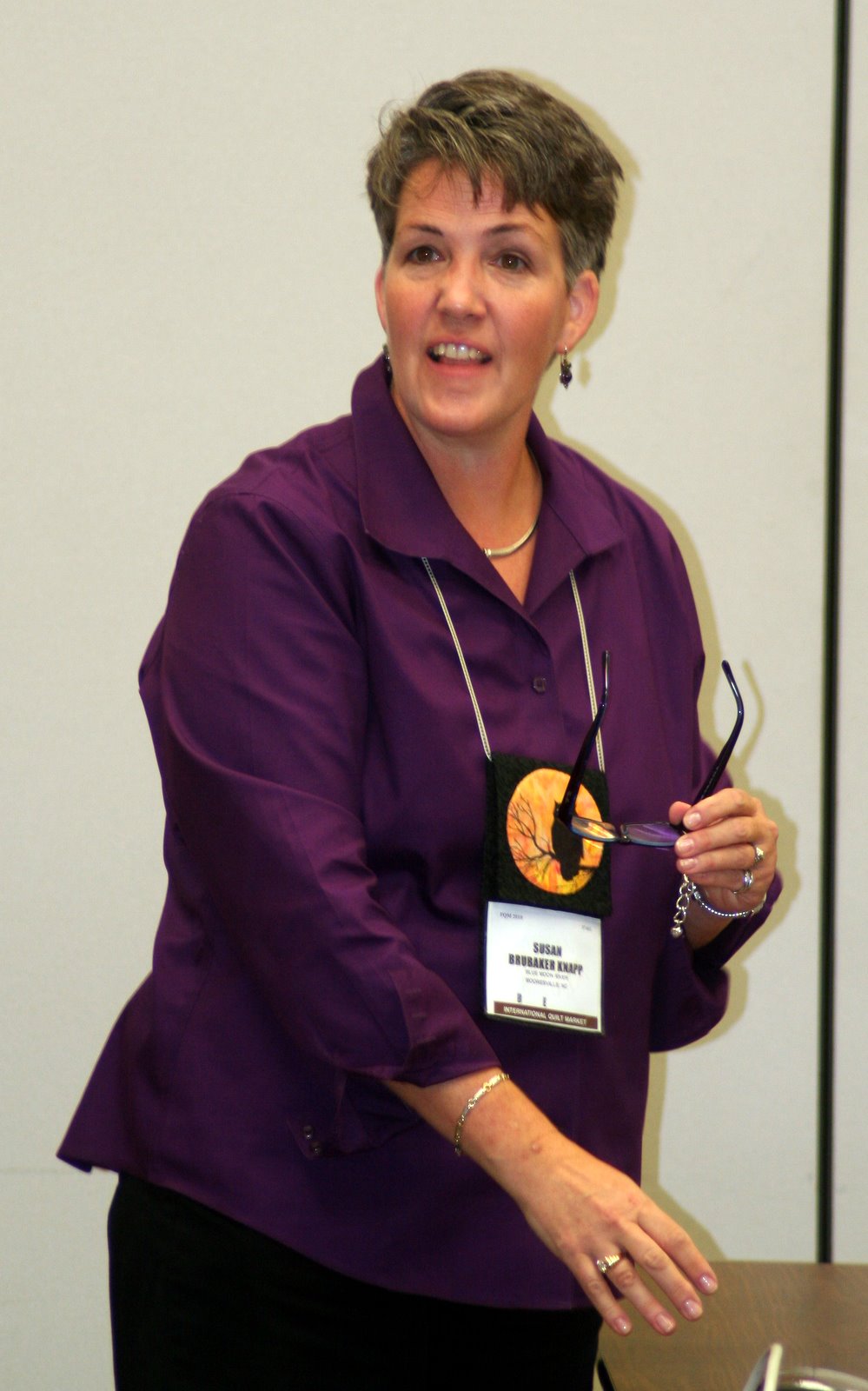 I Have A Notion: Susan Brubaker Knapp in Houston for Quilt Market 2010