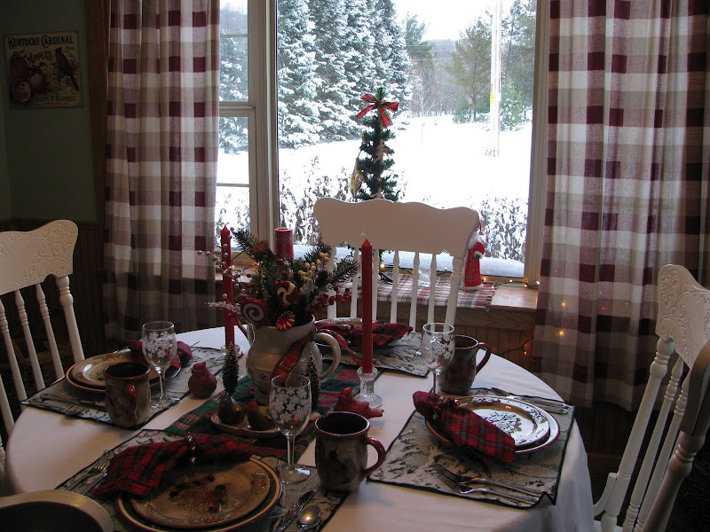 Applestone Cottage: A Cardinal Christmas Table for Karen!