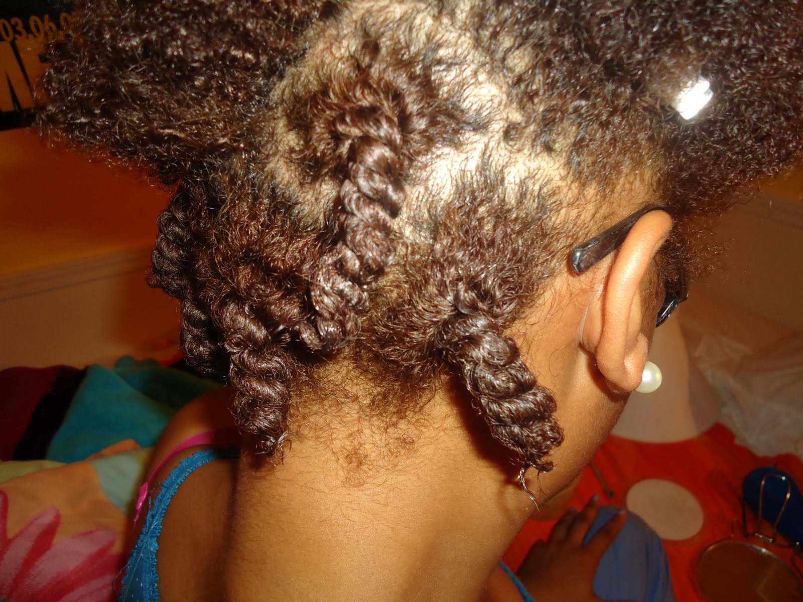 Natural Beautie: Sunday hair: Twist out puff (FAIL)