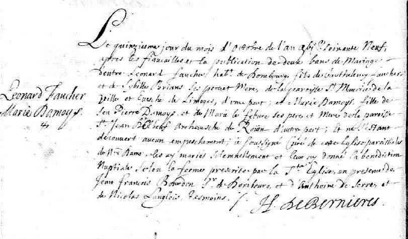 Call Me-shell: Surname Saturday: Foucher