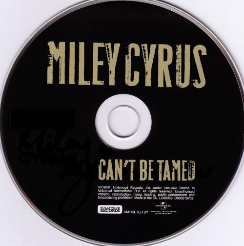 MILEY CYRUS: CANT BE TAMED CD