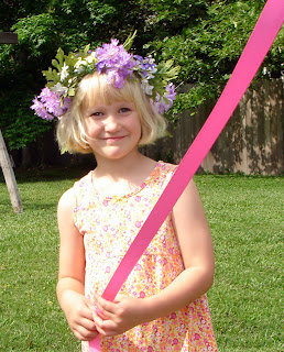 Painted Maypole: Crowning the May Queen