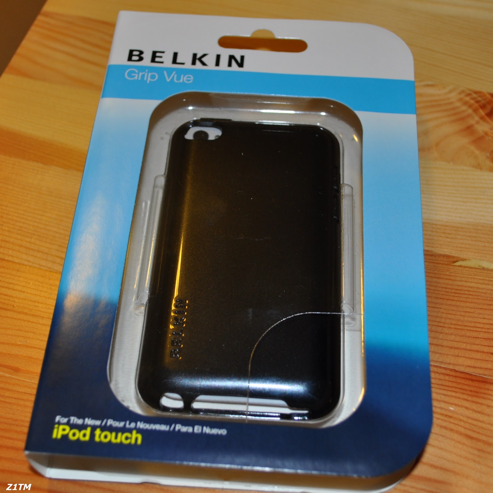 Z1TM: iPod Touch 4G Case Unboxing - Belkin Grip Vue