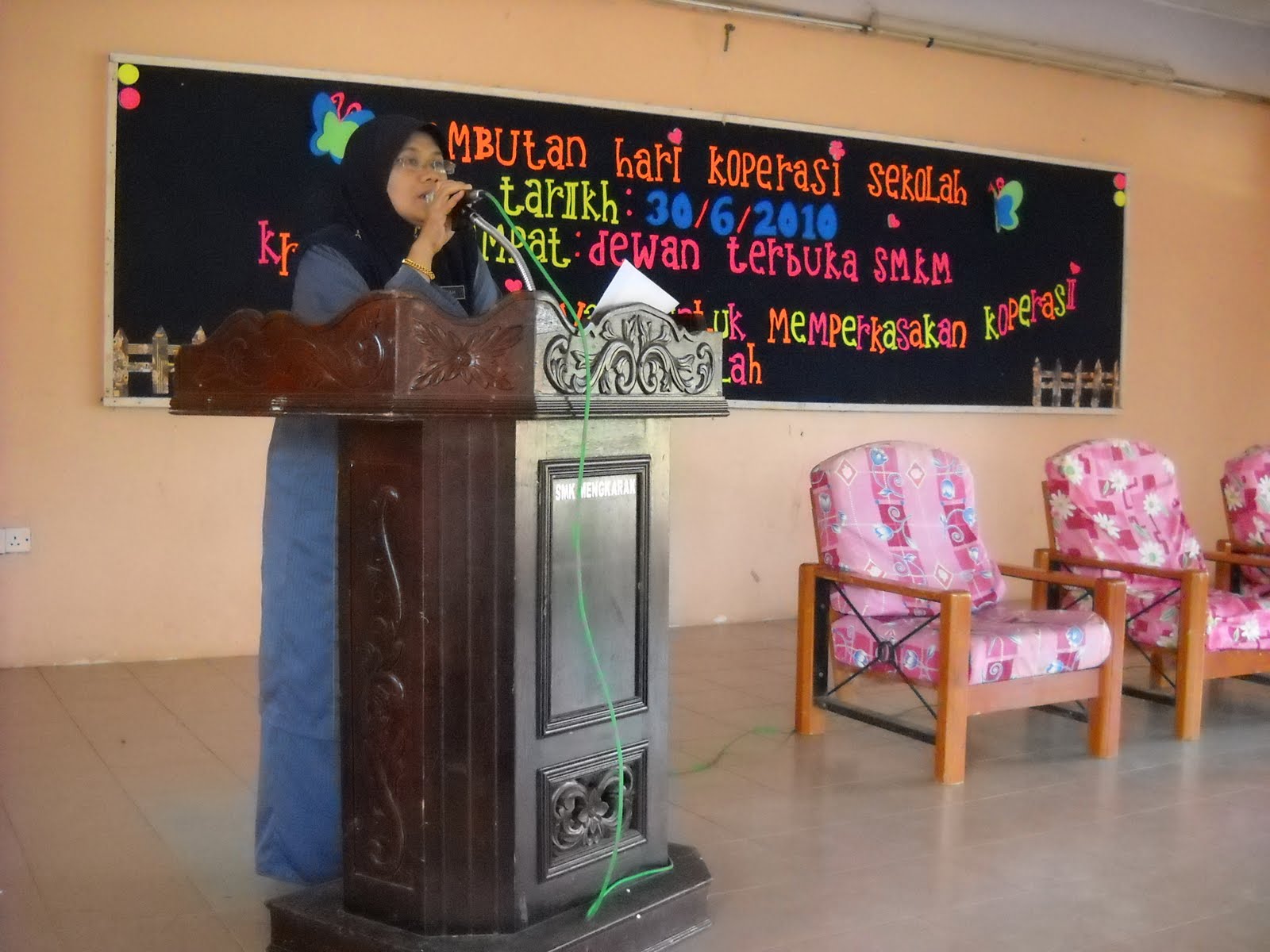 PUSAT SUMBER SMK MENGKARAK: Sambutan Hari Koperasi Sekolah