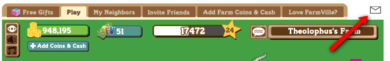 Message Centre New feature ~ Farmville Tips Tricks and Secrets