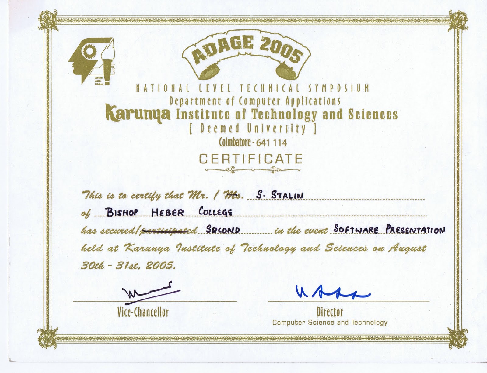 Technology And Programming: C Debugging certificates