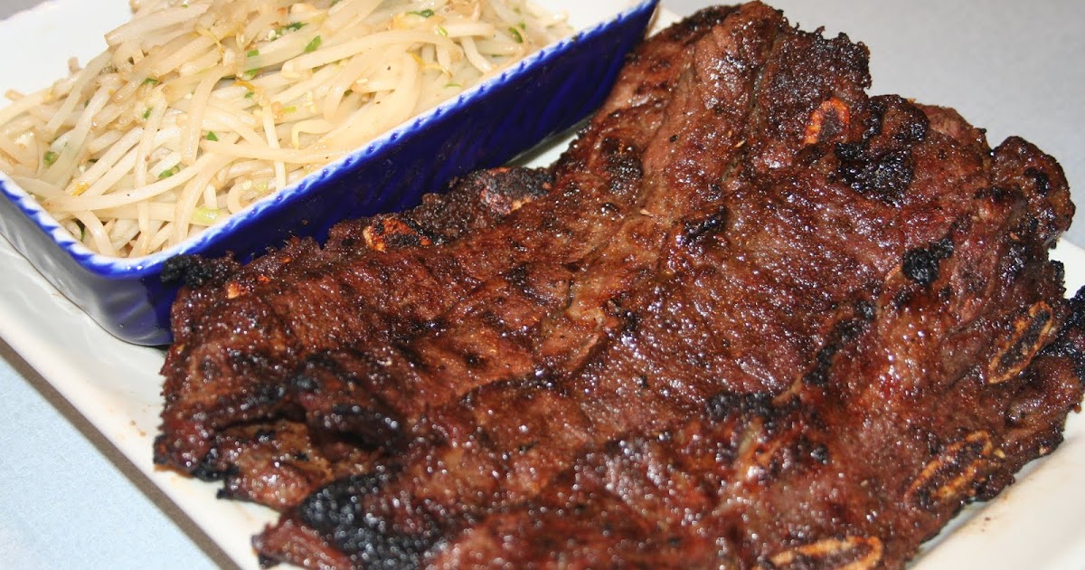 COOK WITH SUSAN: Kal Bi (Korean BBQ Beef Short Ribs)