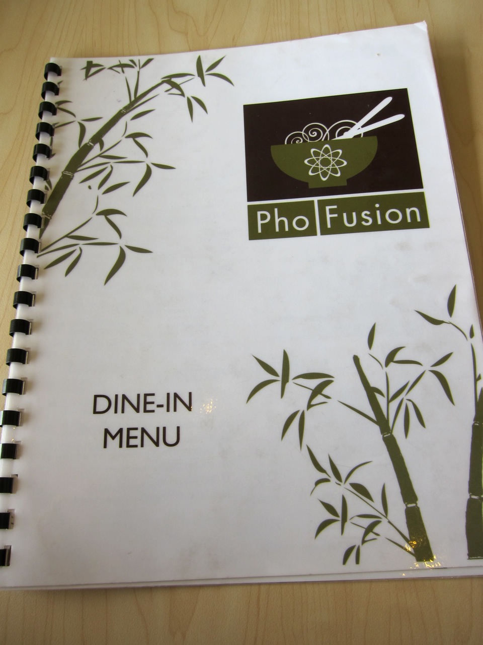 The Radiused Corner Menu Vault: Pho Fusion